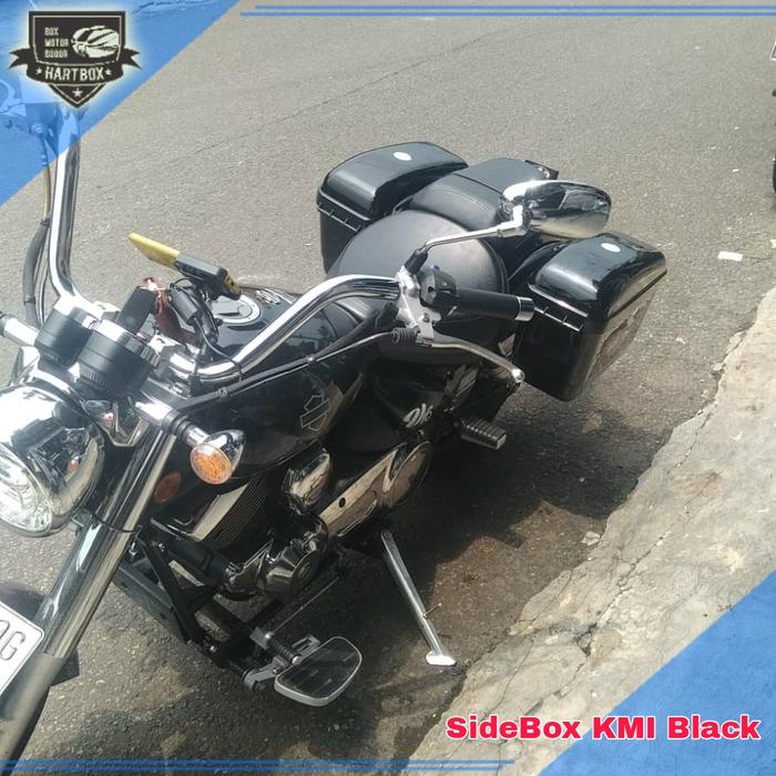 Jual Box Motor Klasik Sidebox SM Sport V16 Harley Big Bike Side Box ...