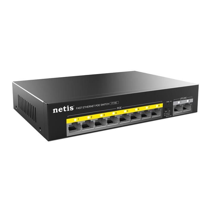 Jual NETIS P110C 8POE+2RJ45 100M Standard POE Switch - Kota Semarang ...