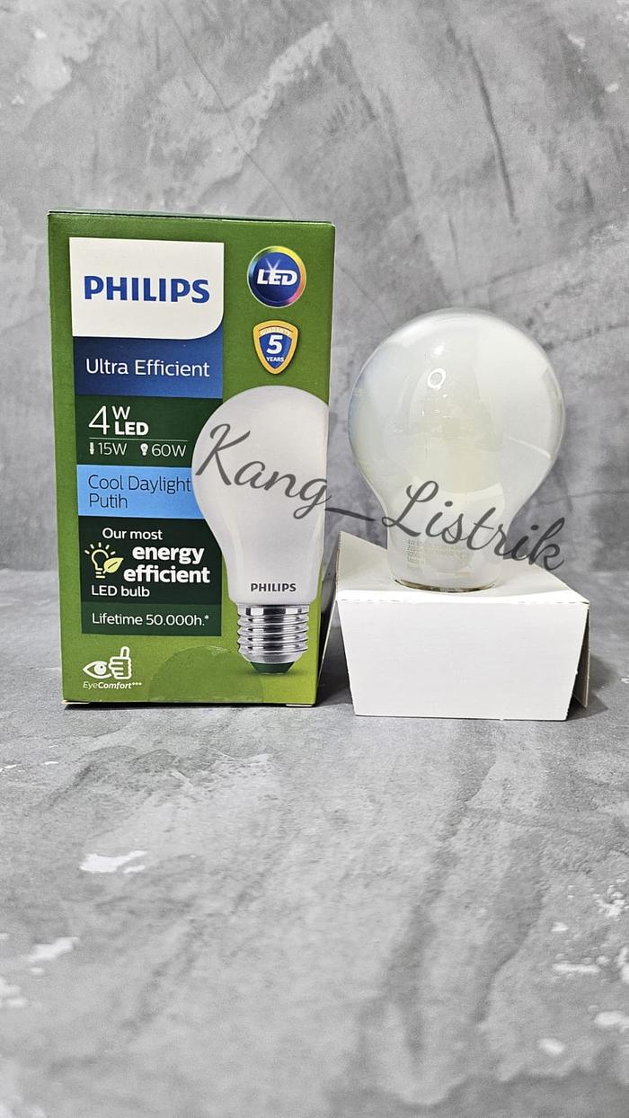 Jual Philips LED Bulb Ultra Efficient 4W / LED Philips 4W Ultra ...