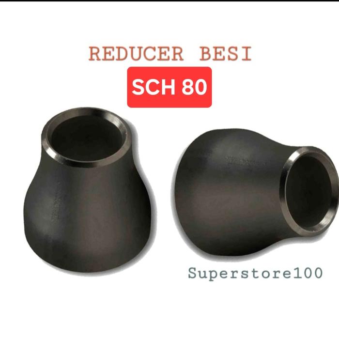 Jual REDUCER CONCENTRIC BESI SCH80 3 X 2 INCH SCH 80 CS CARBON STEEL ...