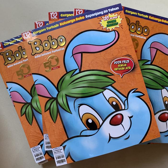 Jual Majalah Bobo 50 Tahun Koleksi Cergam Terbaik Limited Edition Original Di Seller Shin Store ...