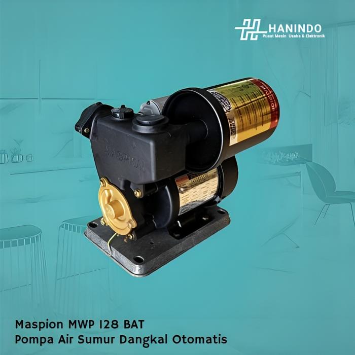 Jual Maspion MWP 128 BAT Pompa Air Sumur Dangkal Otomatis - Jakarta ...