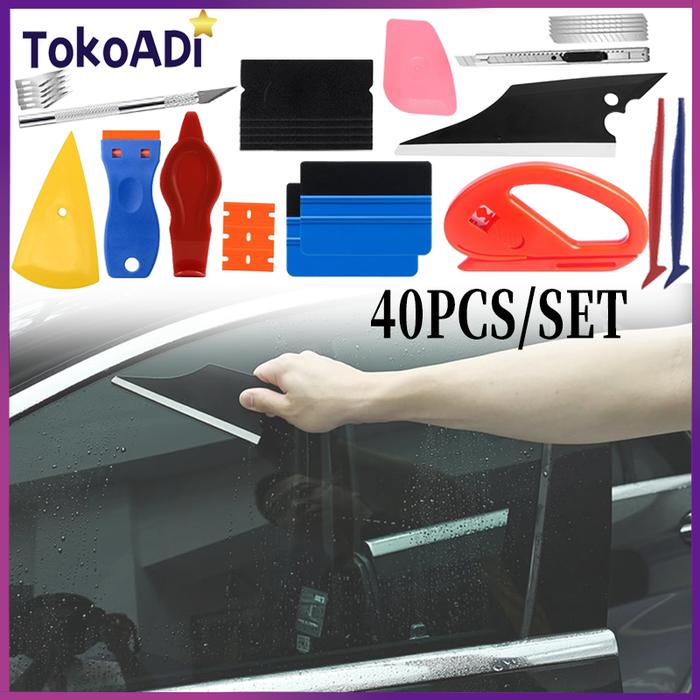 Promo Kit Pemasangan Film Mobil 40 Pcs - Alat Khusus Pasang Film Kaca ...