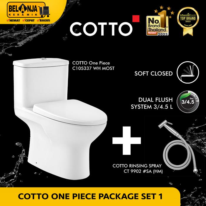 Promo COTTO One Piece Closet Package SET 1 Cicil 0% 3x - Kota Tangerang ...