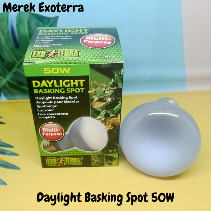 Jual Lampu Exoterra Daylight Basking Spot 50W UVA Penghangat Torto Sulcata - Kab. Tangerang ...