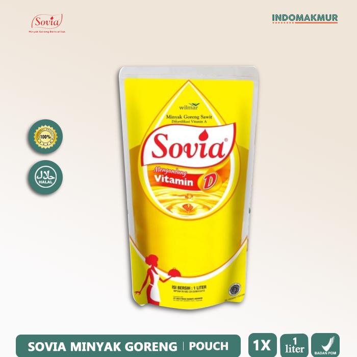 Jual Minyak Goreng Sovia - Refill - Pouch - Botol - 1L REFILL - Jakarta ...