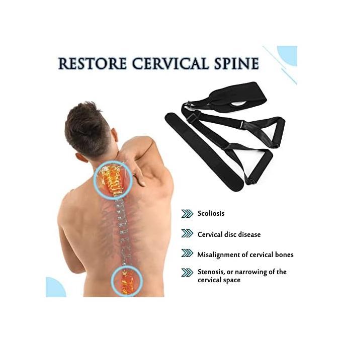 Jual Y Neck Strap Cervical Traction Device Neck Chiropractor Pull Di ...