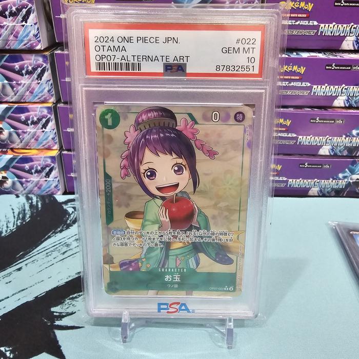 Jual 2024 One Piece TCG OTAMA PR OP07 Parallel R OP07-022 PSA 10 - Kota Semarang - Claude ...