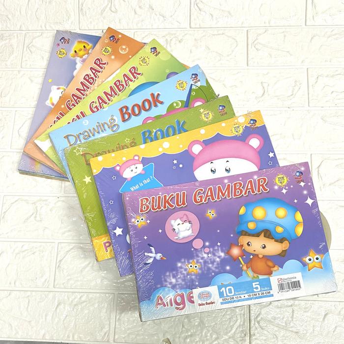 Jual BUKU GAMBAR KECIL SIDU/ PEMBELIAN PER PAK ISI 5 BUKU/MIX - Jakarta ...