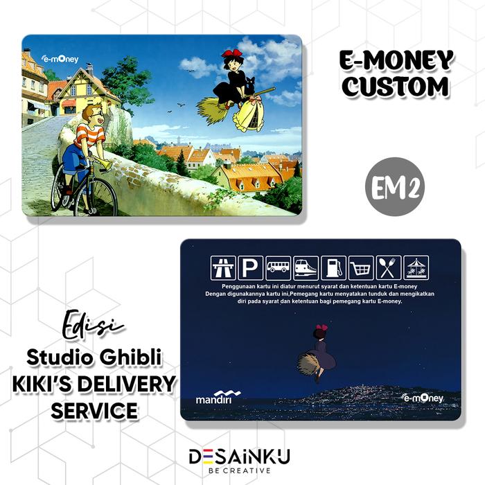 Jual Emoney/Tap Cash/Flazz/Brizzi Studio Ghibli Ver KIKI'S DELIVERY ...