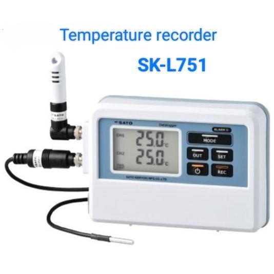 Jual Temperature recorder SK-L751 SATO Data Logger Temperature ...