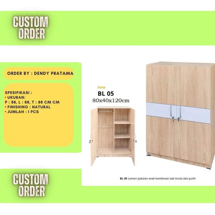 Jual Lemari Pakaian Mini 2 Pintu, Bufet Cabinet, Bufet Minimalis 2 ...