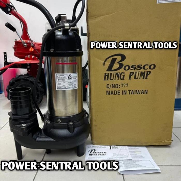 Jual Pompa Celup Air Kotor BOSSCO MCKARLEN SV -1500 Auto 2Hp 3inch ...