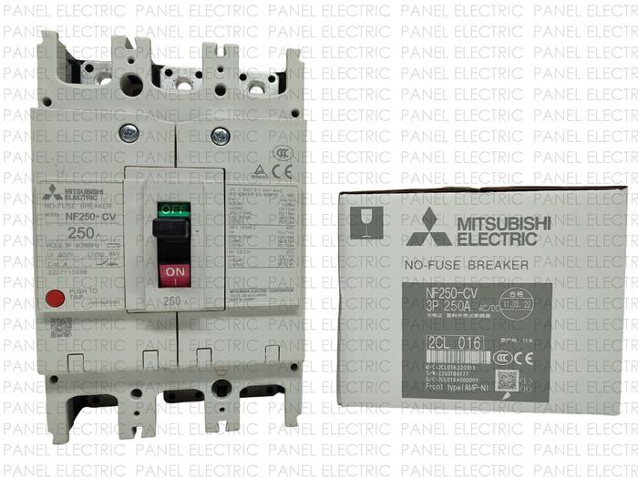 Jual NO FUSE BREAKER NFB MCCB 3P MITSUBISHI NF250-CV 150A/200A/250A - 250A - Jakarta Barat ...