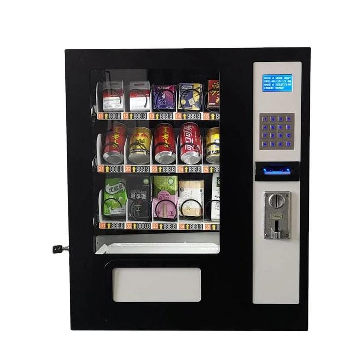 Jual Desktop Mini Cans Beverages Snacks Cash Coin Drink Vending Machine ...