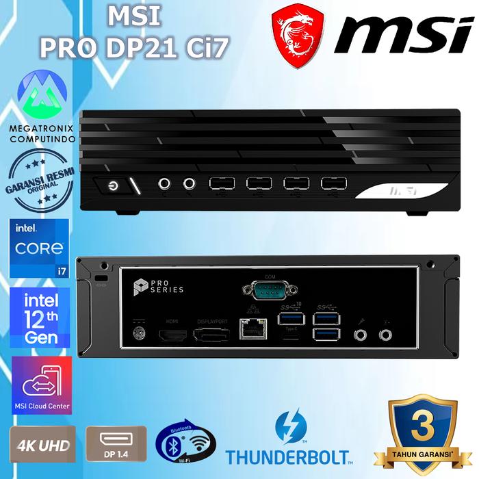 Jual MSI PC DESKTOP PRO DP21-13M i7-13700 BAREBONE - Jakarta Pusat - MEGATRONIX COMPUTINDO ...