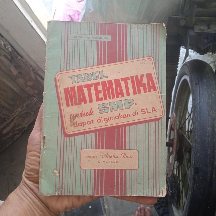 Jual Buku Tabel Matematika untuk SMP,Plus Tabel Matematika Keuangan ...