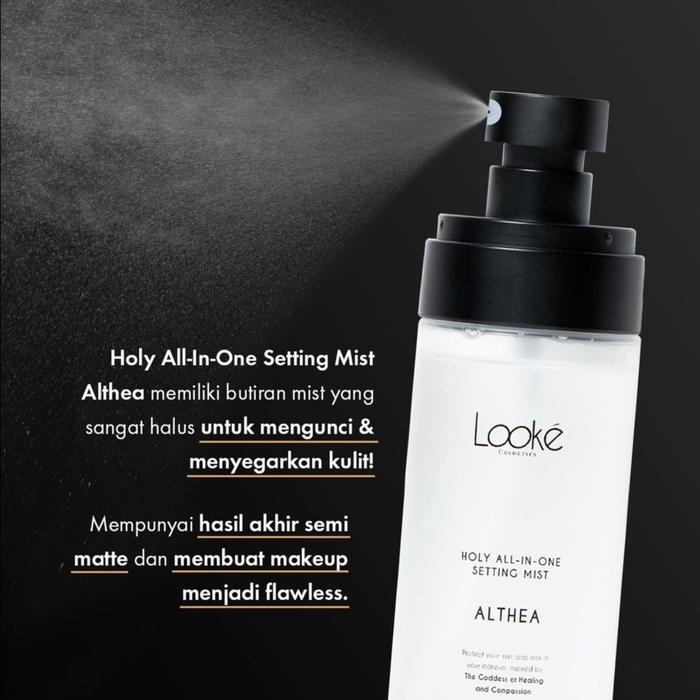 Jual Looke Holy All In One Setting Face Mist Finishing Spray ALTHEA 100 ...