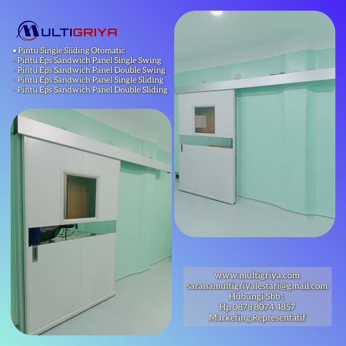 Jual Pintu Otomatic Ruang Operasi - Kab. Tangerang - Sandwich Panel ...