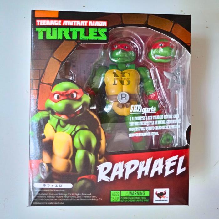 Jual SHF Figuarts Teenages Mutant Ninja Turtles TMNT Raphael - Kota ...