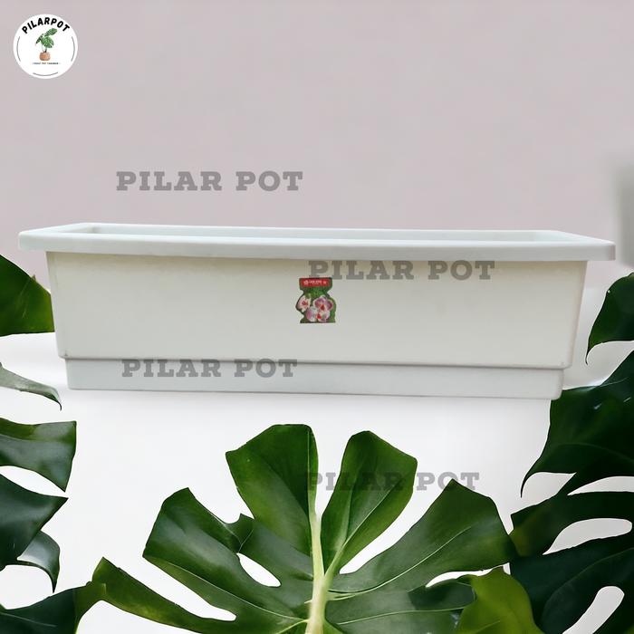 Jual pot bunga panjang rectanguler(L) FP-11 lionstar(panjang 70cm ...