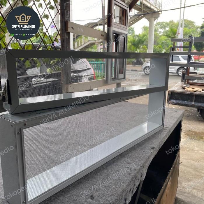 Jual roster boven alumunium plus kawat nyamuk uk 25 x 90 - 25 x 50 ...
