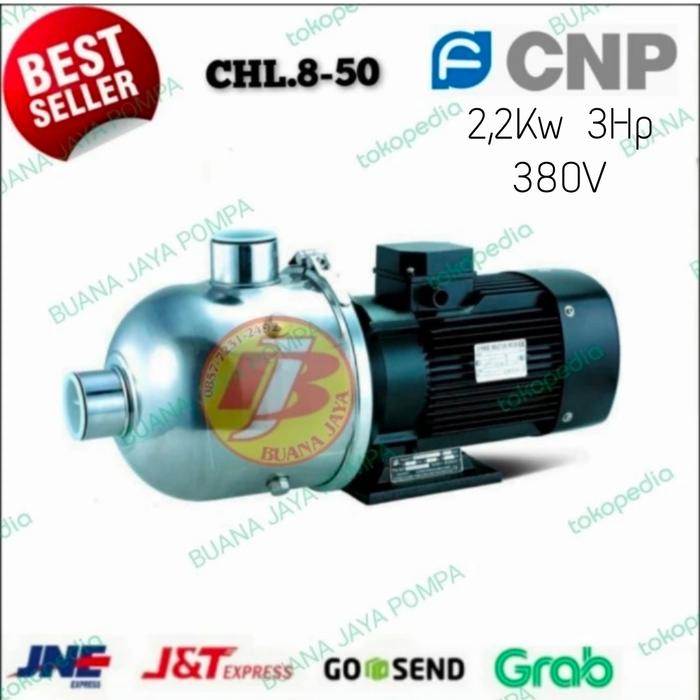 Jual POMPA CNP CHL 8-50 2,2Kw 3Hp 1Phase 220V POMPA BOSTER MULTISTAGE - Jakarta Barat - BUANA ...