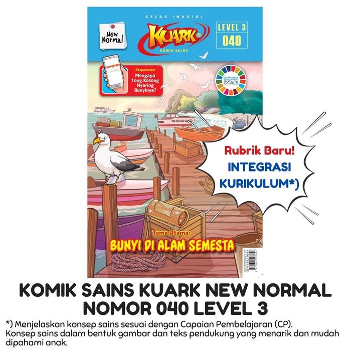 Jual KUARK Komik Sains Level III Nomor 040 New Normal MATERI OSK 2024 - Kota Mojokerto - Kencana ...