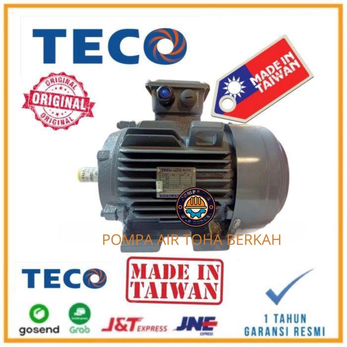 Jual Dinamo Elektro Motor Teco AESV1S 3.7Kw 5Hp 5PK 3phase 2poles - Jakarta Barat - POMPA AIR ...