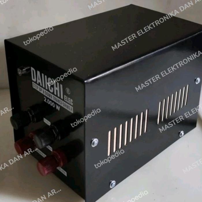 Jual trafo travo step up down 2000w 2000watt daiichi daichi 220v to ...