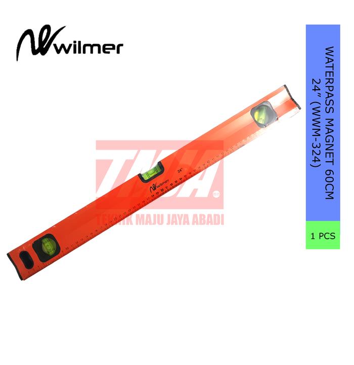 Jual WILMER Waterpass / Waterpas Magnet 24" 60cm WWM-324 - Jakarta ...