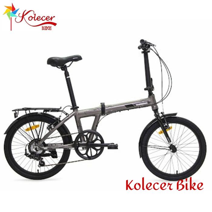 Jual Tabibitho Catapult Elite 20 Slate Grey Folding Bike Sepeda Lipat ...