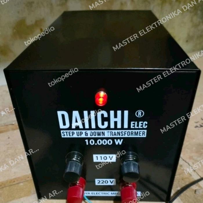 Jual trafo travo step up down 10.000w daiichi daichi 220v to 110v ...
