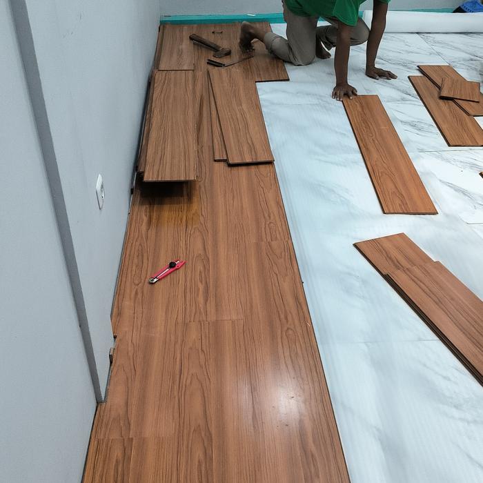 Jual foam busa underlayer spc parkit parket lantai kayu - Jakarta ...