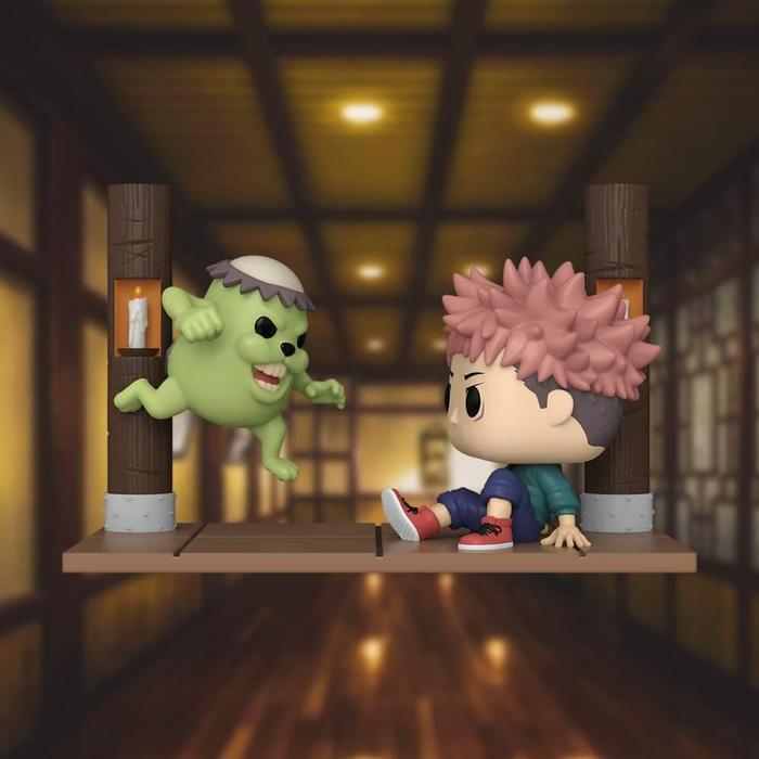 Promo ORIGINAL Funko Pop Moment Jujutsu Kaisen Yuji Itadori with Cursed ...