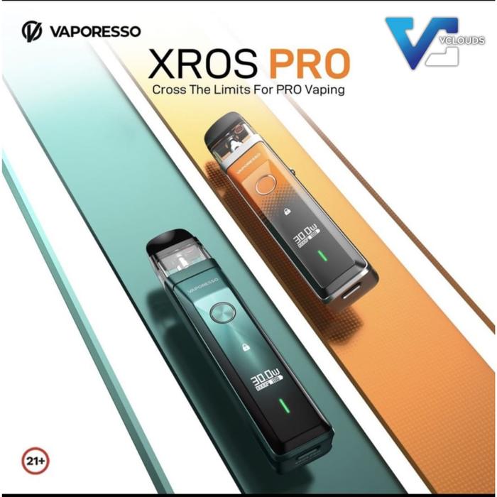 Jual Vaporesso XROS Pro 30W 1200mAh Pod Kit 100% Authentic / XROS Pro Kit - Kota Malang ...