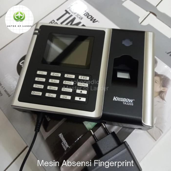 Jual Krisbow Mesin Absensi Kantor Fingerprint sidik jari 2000 user ...