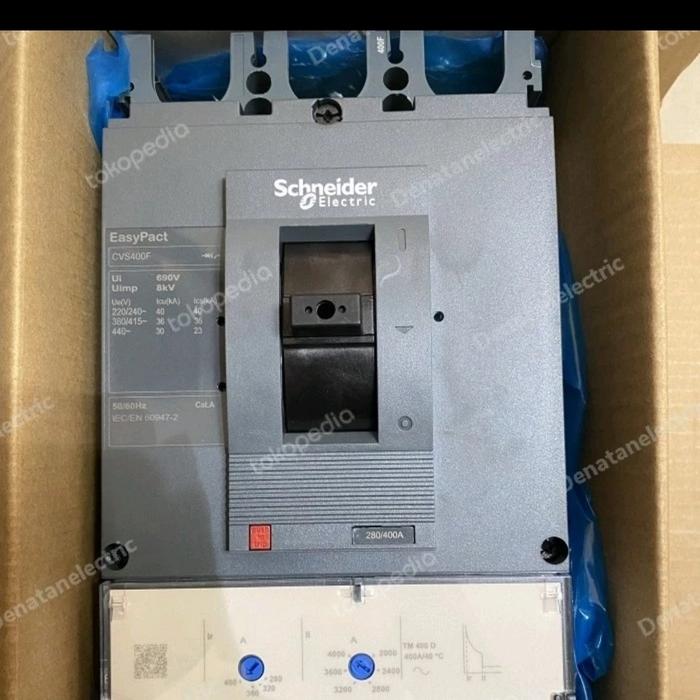 Jual MCCB CVS400F 3P 400A SCHNEIDER - Jakarta Pusat - Sinar-elektrik | Tokopedia
