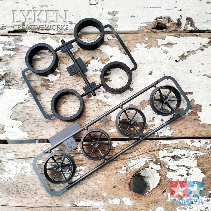 Jual Tamiya Original Narrow Large Velg Dark Grey - Kota Bandung ...