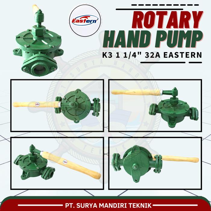 Jual POMPA SEMI ROTARY HAND PUMP K3 32A 1 1/4" - Kota Surabaya - PT ...