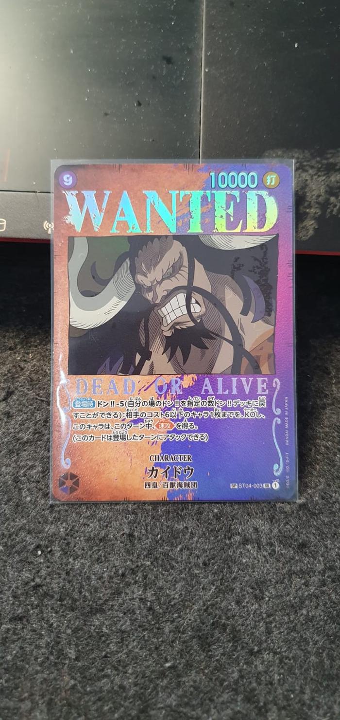 Jual One Piece TCG ST04-003 KAIDO WANTED DEAD OR ALIVE ORIGINAL - Jakarta Utara - MadeWith-yOu ...