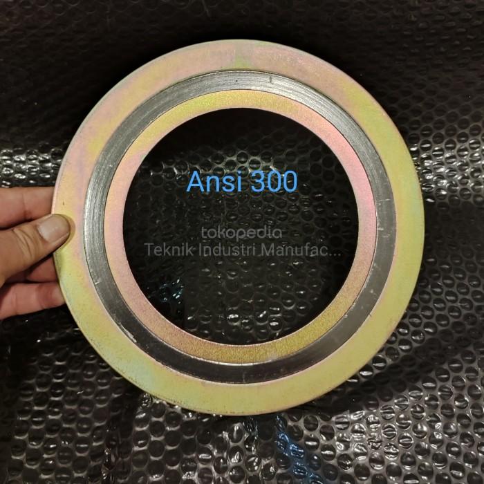 Jual Spiral Wound Gasket 16" inch SWG Carbon Steel Besi ANSI 300 ...