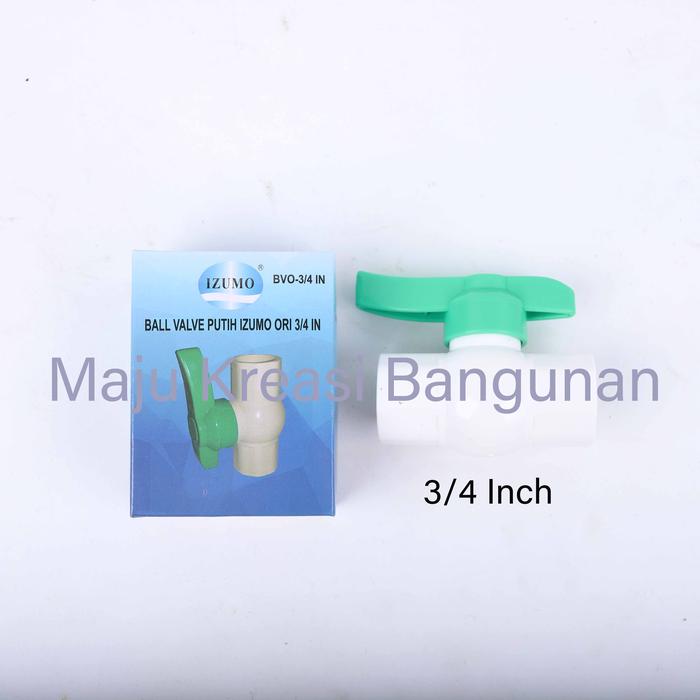 Jual Ball Valve SOLIGEN IZUMO Stop Kran PVC 3/4 Inch Inci Stop Keran ...