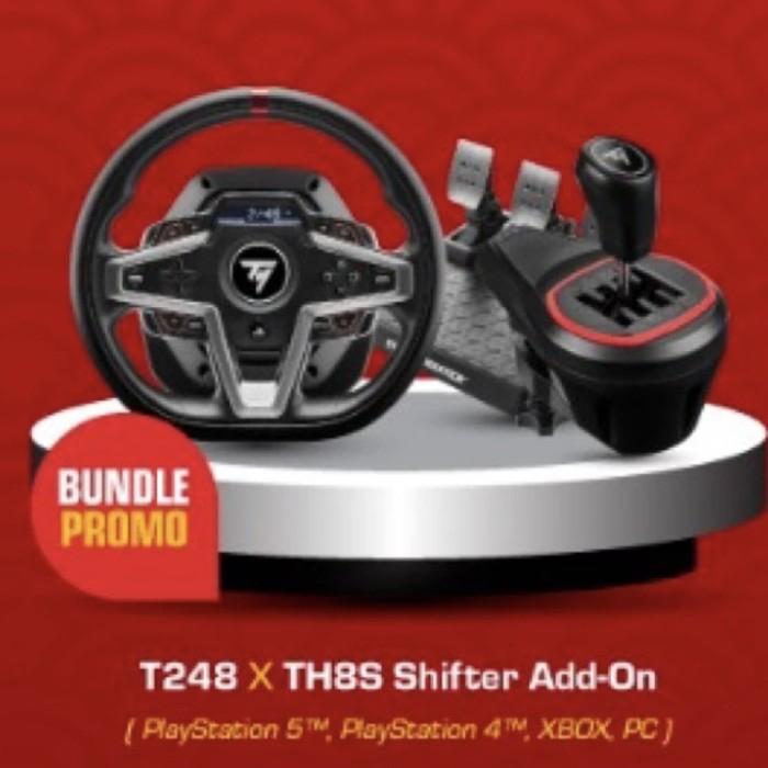 Jual Thrustmaster Bundle T248/T248X Steering Wheel & TH8S Shifter ...