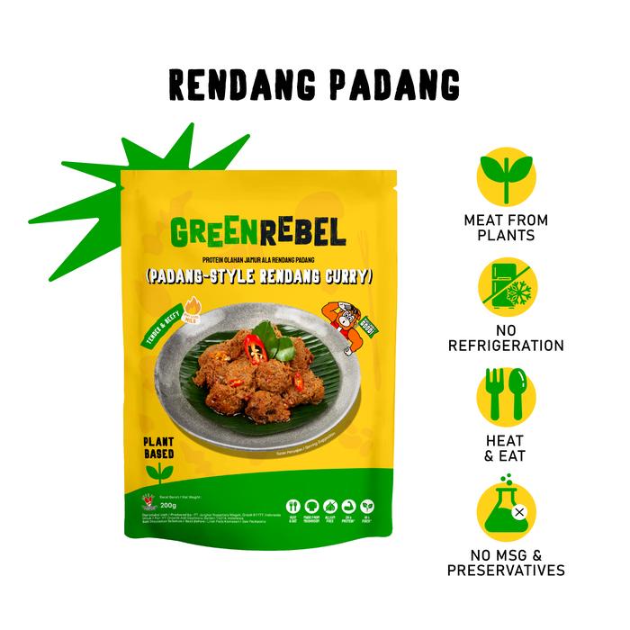 Promo Green Rebel Beefless Rendang | Rendang Padang | Heat & Eat ...