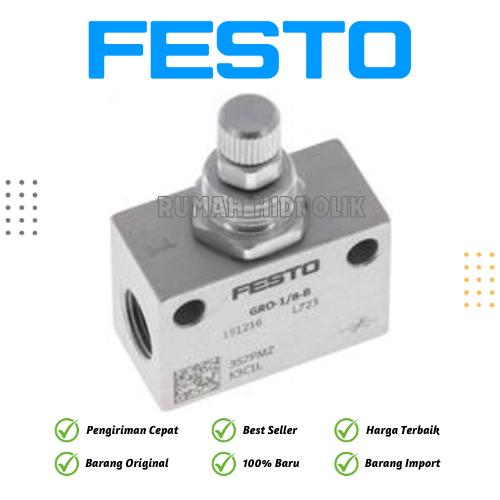 Jual FLOW CONTROL VALVE FESTO GRO-1/8-B - Jakarta Barat - Rumah ...