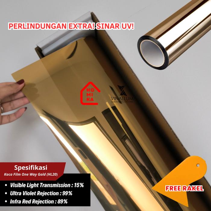 Promo Kaca Film One Way Gold Vinallum Jendela Rumah - Jakarta Timur ...