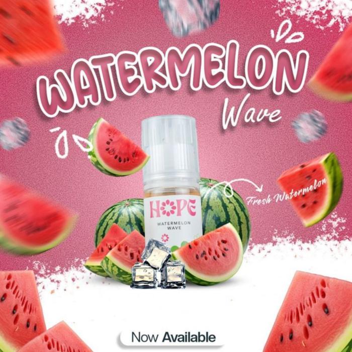 Jual Hope Watermelon Wave Salt Nic 30ML by Hope Salt / Liquid Hope ...