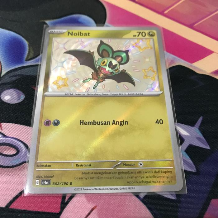 Jual Kartu Pokemon Noibat Baby Shiny Harta Berkilau Indonesia - Kota ...