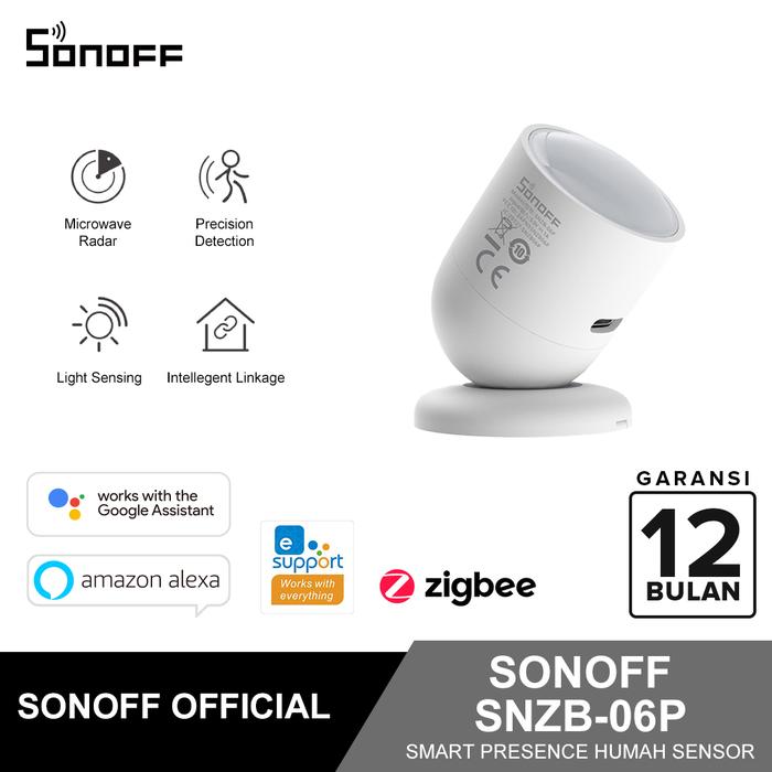 Promo Sonoff Smart Motion Sensor zigbee SNZB06P Human Presence Sensor ...